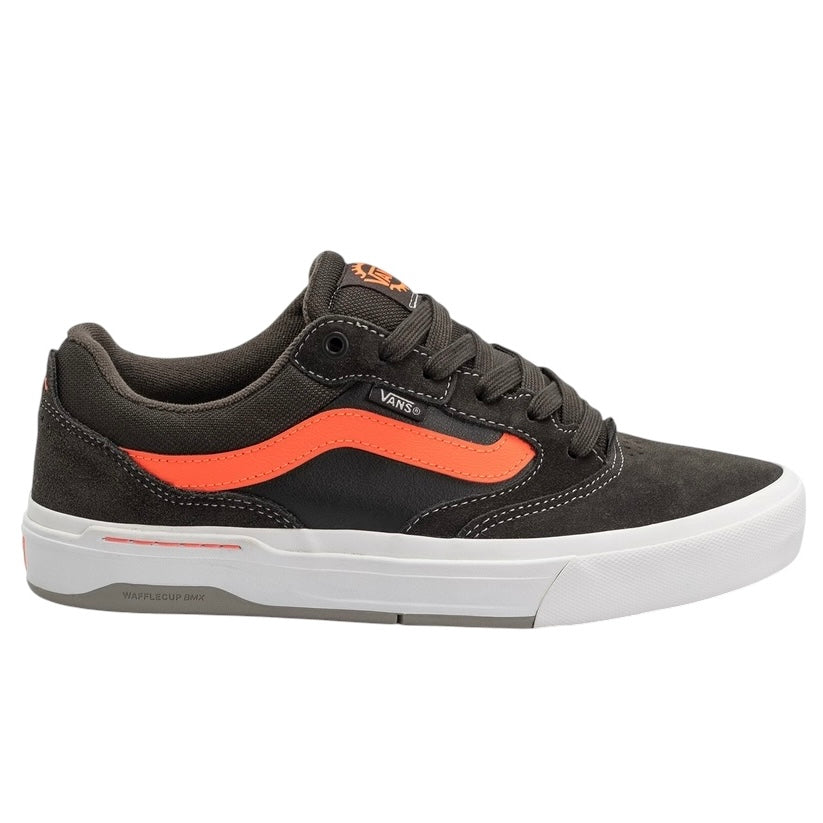 Vans BMX Proof Wafflecup Shoe (Fade Black / Coral) — Albe's BMX
