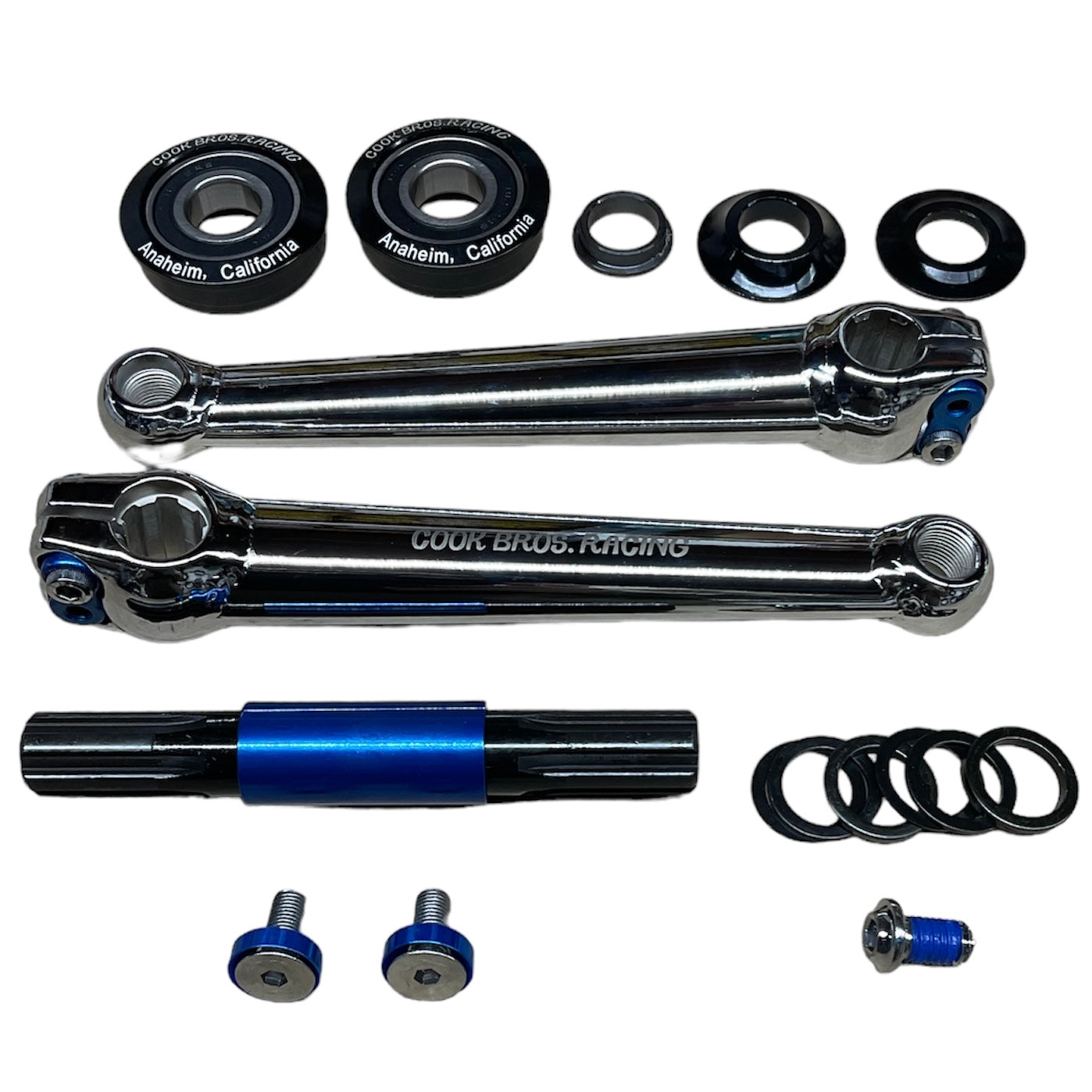 Cook Bros. Racing Chromoly Cranks — Albe's BMX