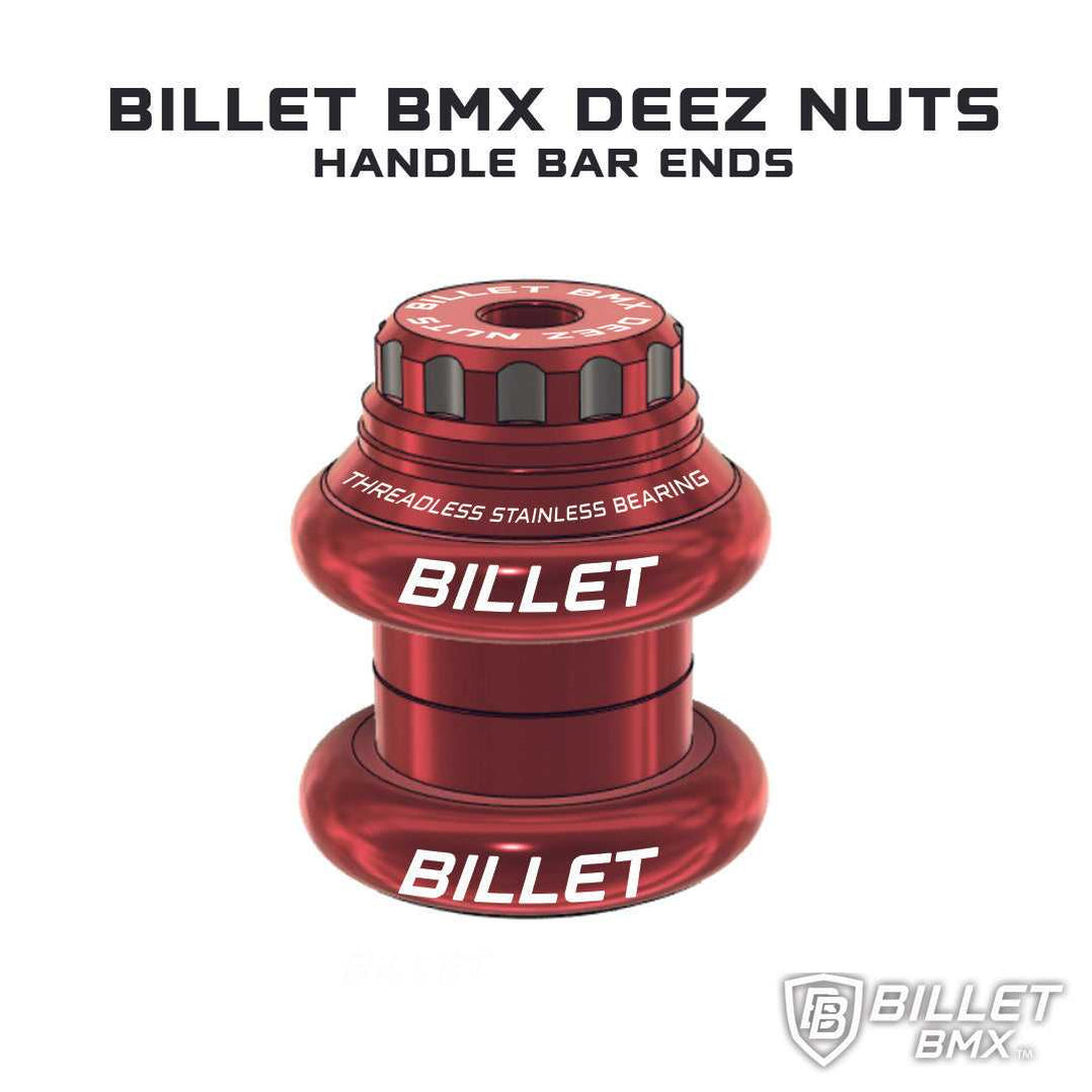 BILLET BMX DEEZ NUTS 12 POINT THREADLESS HEADSET KIT 1-1/8 — Albe's BMX