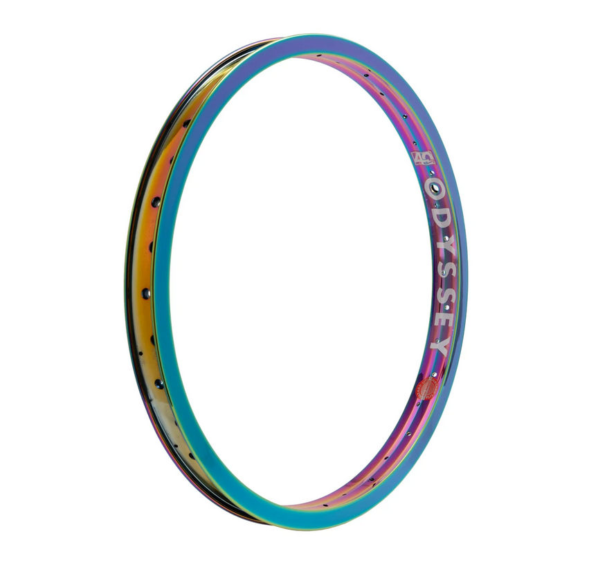 Odyssey Hazard Lite Rim (40th Anniversary Oil Slick ) — Albe's BMX