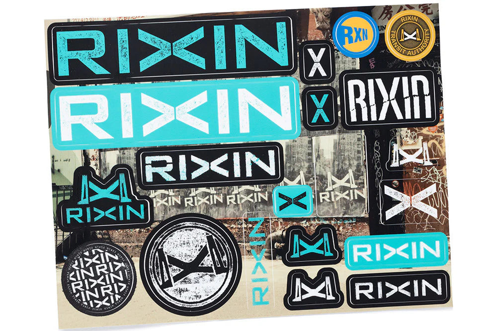 Rixin Sticker Sheet — Albe's BMX