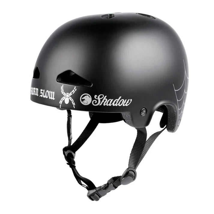 Shadow x Burn Slow Featherweight In-Mold Helmet — Albe's BMX