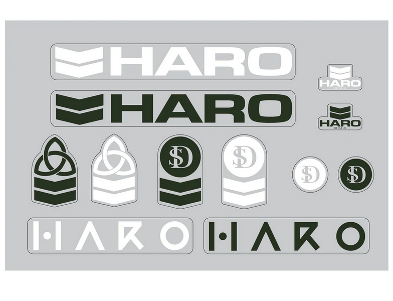 Haro SD V3 Decal Pack — Albe's BMX