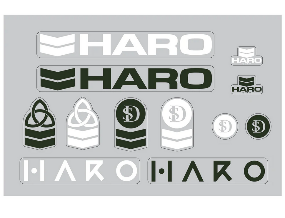 Haro SD V3 Decal Pack — Albe's BMX