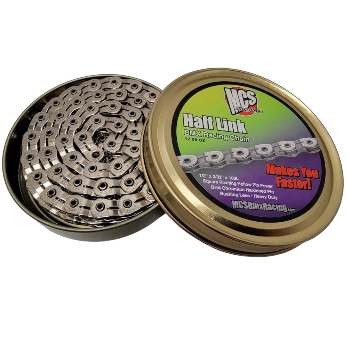 MCS Half Link Race Chain (3/32") — Albe's BMX