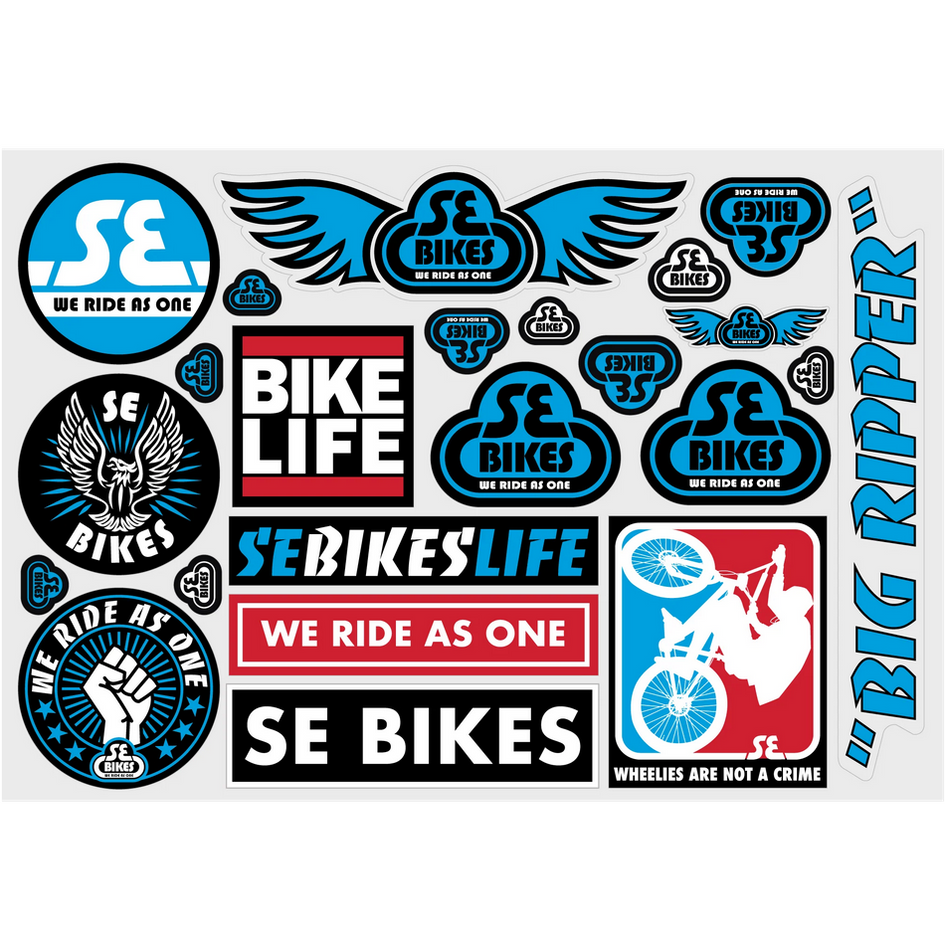 SE Bike Life Sticker Set — Albe's BMX
