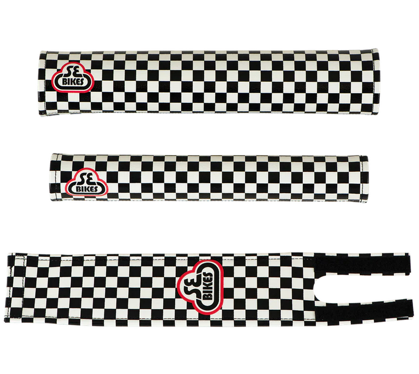 SE Bikes Checkerboard Padset — Albe's BMX