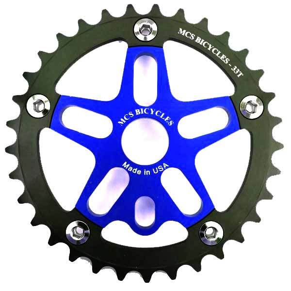 MCS Bicycles Chain Ring / Spider Combo | Albe's BMX Online