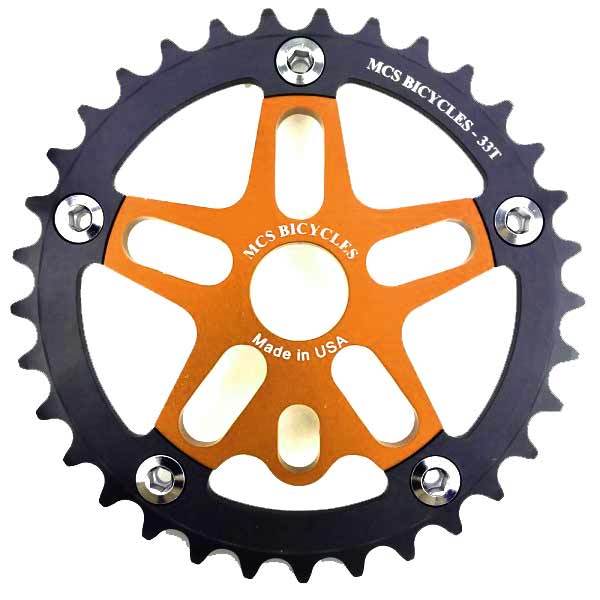 MCS Bicycles Chain Ring / Spider Combo | Albe's BMX Online