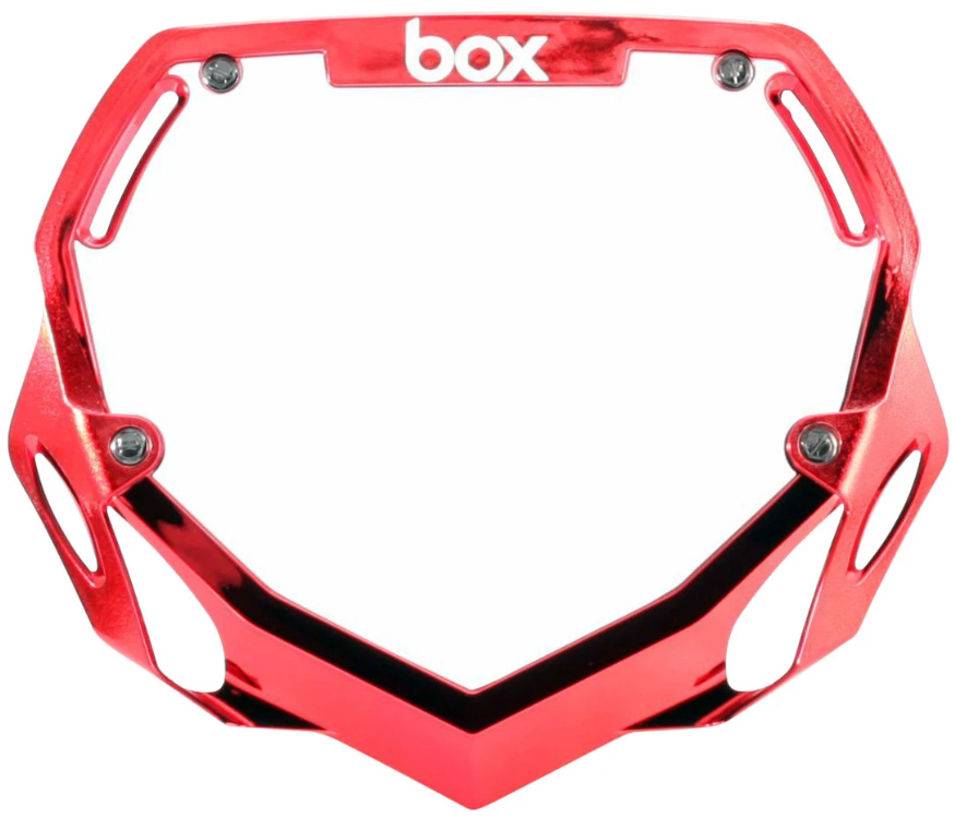 Box Two Number Plate — Albe's BMX