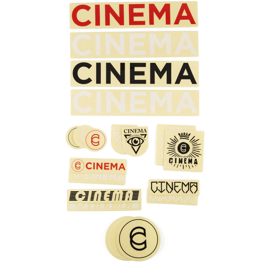 Cinema Assorted Sticker Pack — Albe's BMX