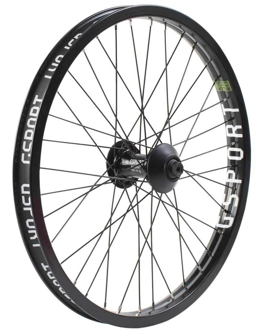 Gsport Elite V2 Front wheel at Albe's BMX Bike Shop Online