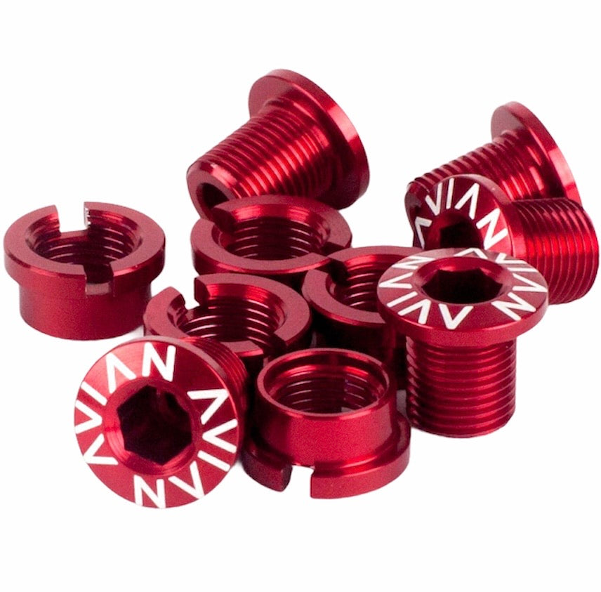 Avian Alloy Chainring Bolts — Albe's BMX