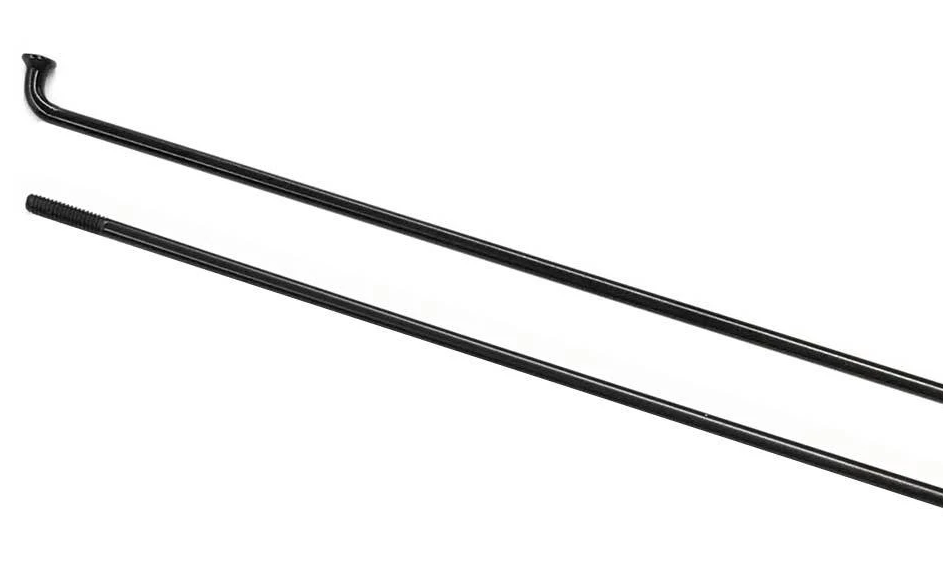 PRIMO STAINLESS STEEL SPOKE FOR 26" WHEELS (BLACK) — Albe's BMX