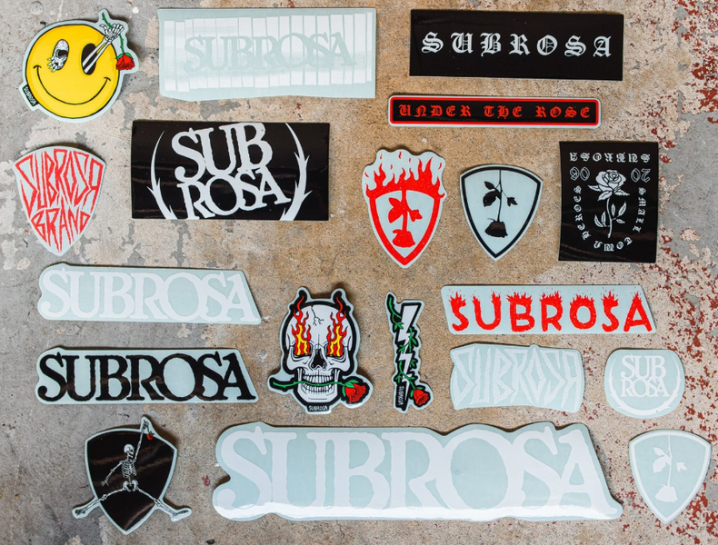 Subrosa Sticker Pack — Albe's BMX